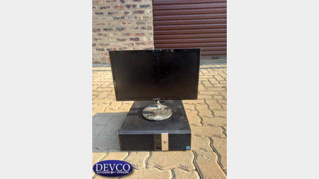 HP Computer with Samsung Monitor | Devco Auction
