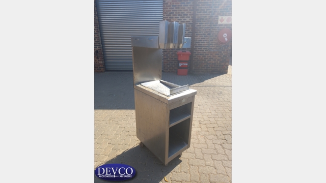 Vulcan Double Chute Stainless Steel Chip Dump (Flo | Devco Auction