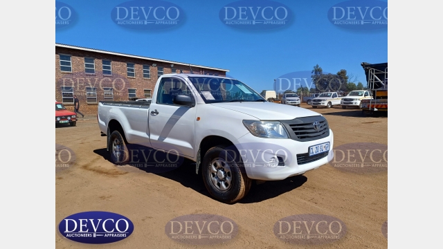 WITHDRAWN 2013 Toyota Hilux S/C Diesel Bakkie | Devco Auction